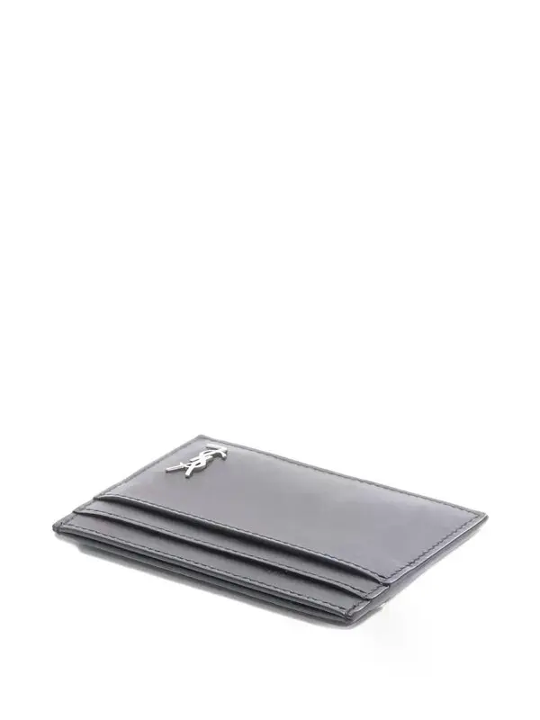 Saint Laurent Cassandre Leather Cardholder