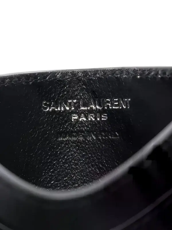 Saint Laurent Cassandre Leather Cardholder
