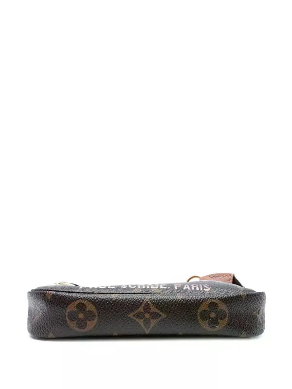 LOUIS VUITTON Monogram Affiche Mini Pochette Accessoires Handbag - Brown