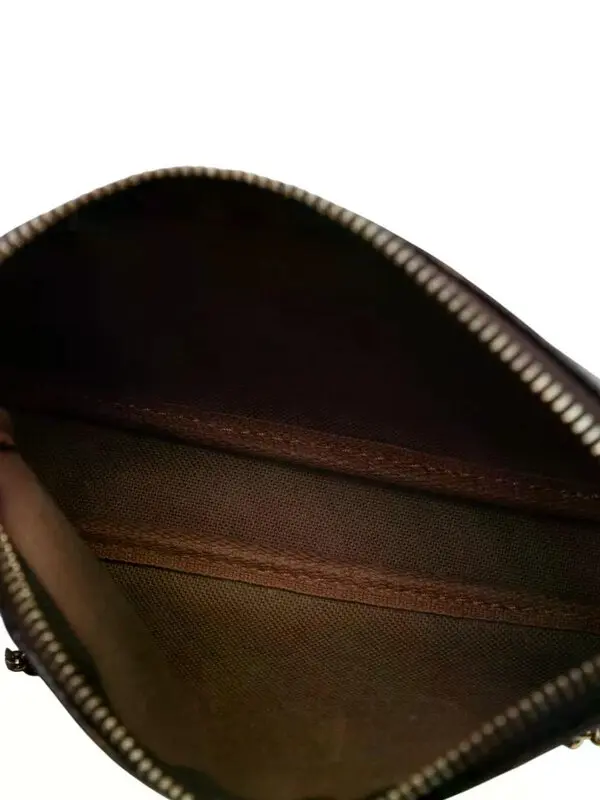 LOUIS VUITTON Monogram Affiche Mini Pochette Accessoires Handbag - Brown