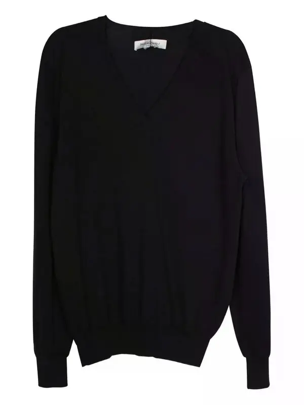Saint Laurent V-neck Wool Sweater