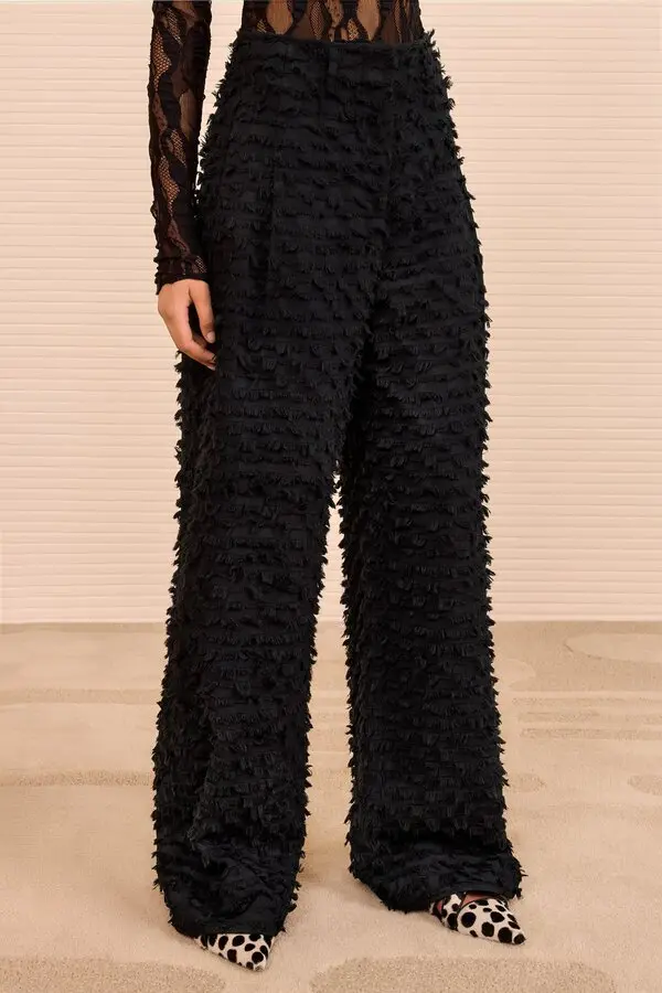 Ulla Johnson Beatrix Wide-leg Trousers - Noir
