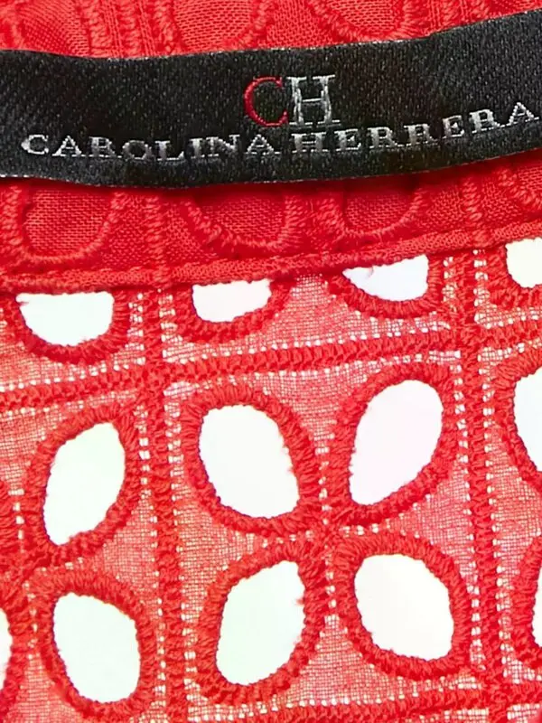 Carolina Herrera Embroidered Shirt