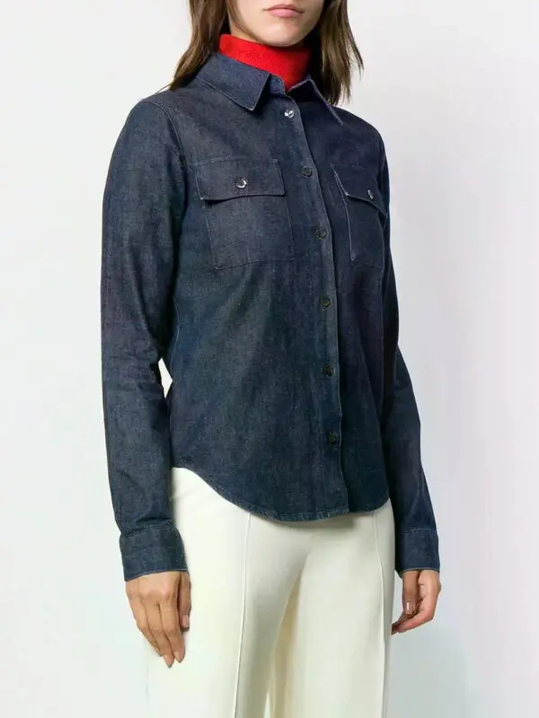 Helmut Lang Flap Pocket Denim Shirt