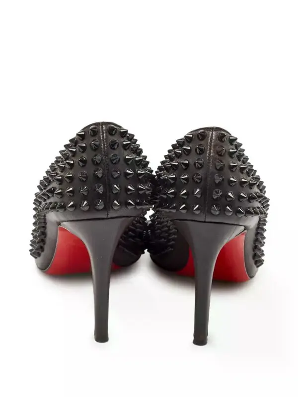 CHRISTIAN LOUBOUTIN 100mm Spike-embellished Pointed-toe Pumps