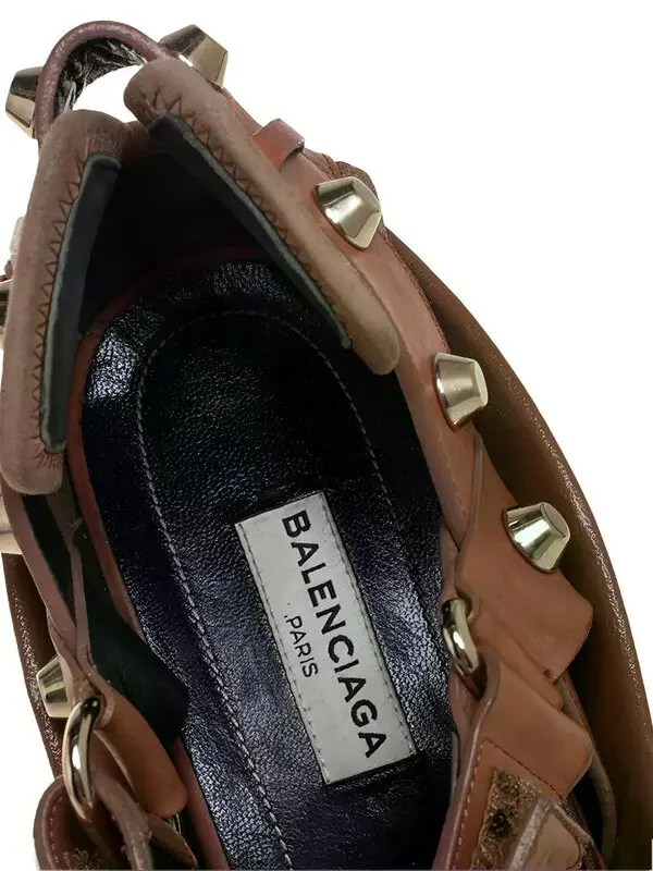 Balenciaga 110mm Leather Sandals