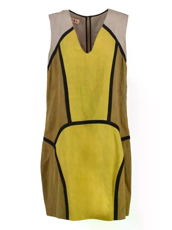 Marni 2000s Linen Midi Dress