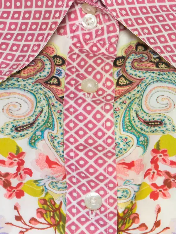 Etro Floral Paisley Shirt - White