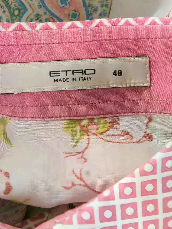 Etro Floral Paisley Shirt - White