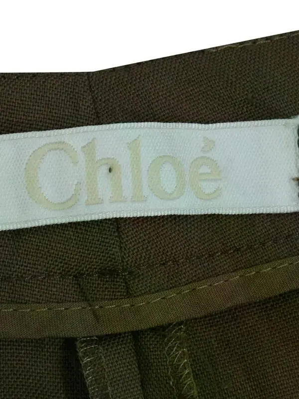 Chloé Tapered-leg Wool Trousers