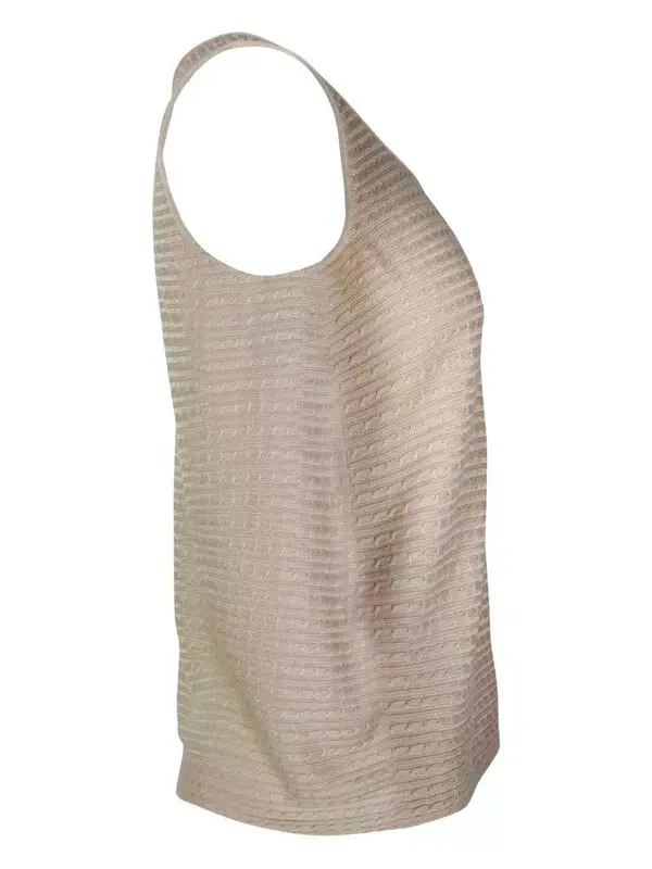 Giorgio Armani Knitted Sleeveless Top