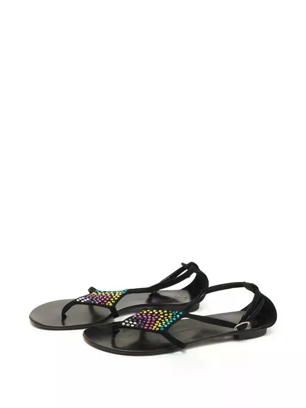 GIUSEPPE ZANOTTI Crystal-embellished Sandals