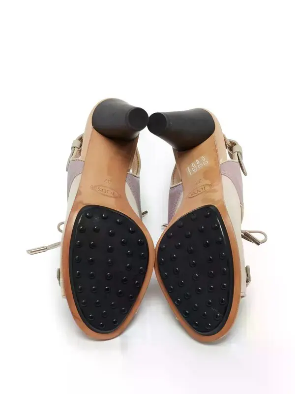 TOD'S Two-tone 100mm Sandals