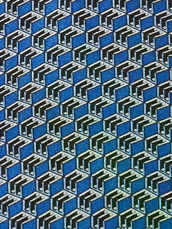 LANVIN Geometric-print Silk Tie