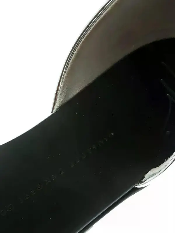 GIUSEPPE ZANOTTI Leather Flat Sandals