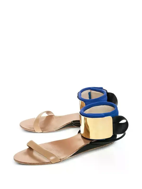 Chloé Buckle-detail Leather Sandals