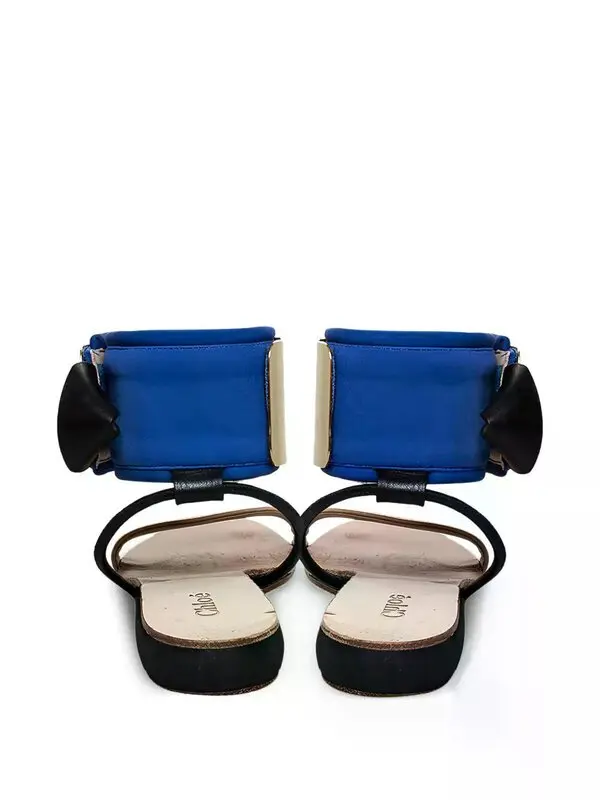 Chloé Buckle-detail Leather Sandals