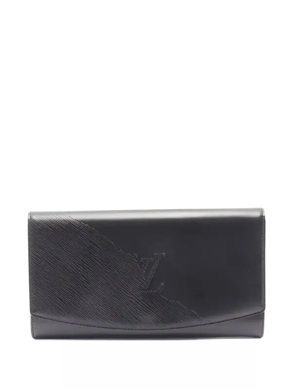 LOUIS VUITTON 1995 Opera Aegean Debossed Clutch