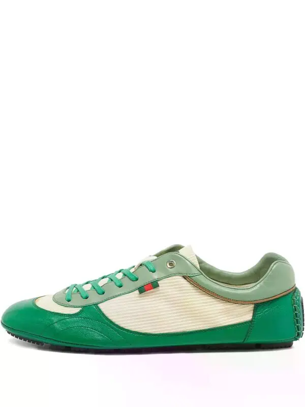 Gucci Leather Panelled Sneakers