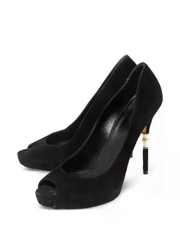 Gucci 125mm Suede Platform Pumps