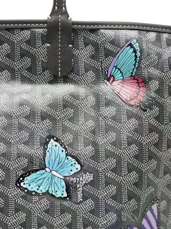 Goyard St. Louis Pm Tote Bag - Grey