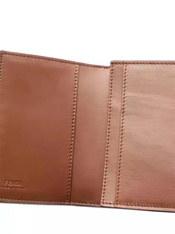 Fendi 2020s Denim Leather Wallet