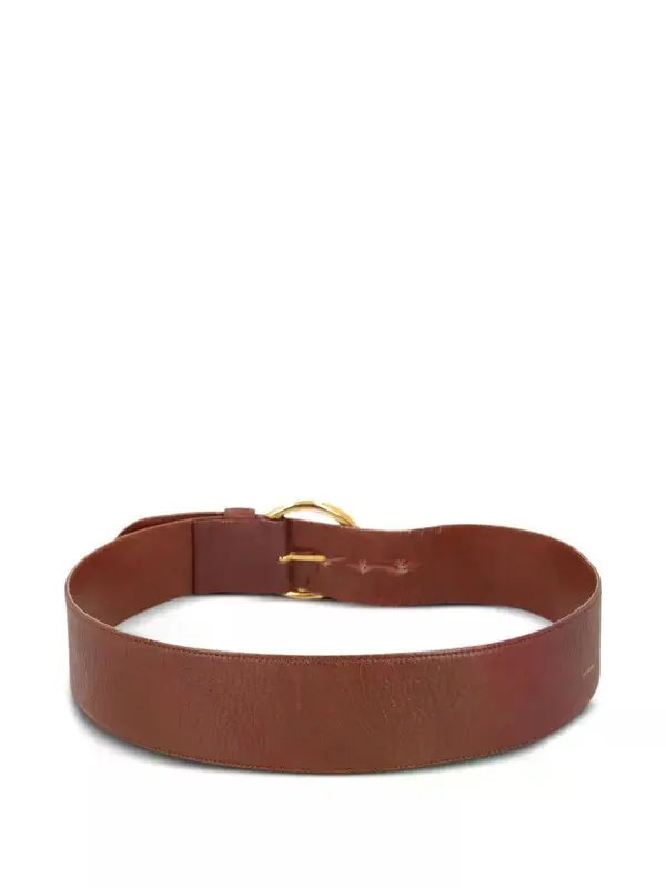 Vintage Leather Buckle Belt