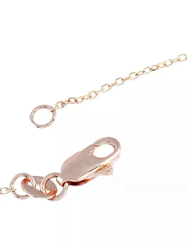 LB EXCLUSIVE 14k Rose Gold Diamond Necklace
