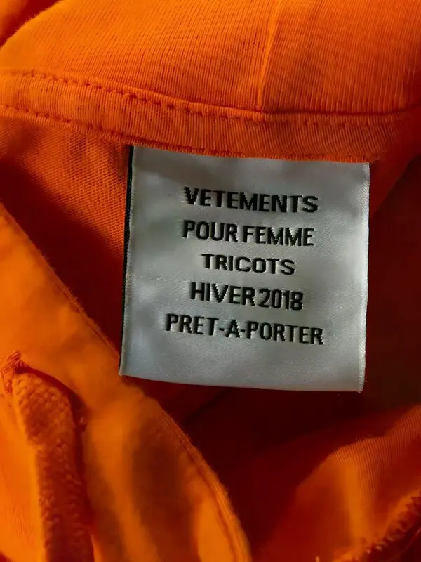 Vetements Long-sleeve Hoodie