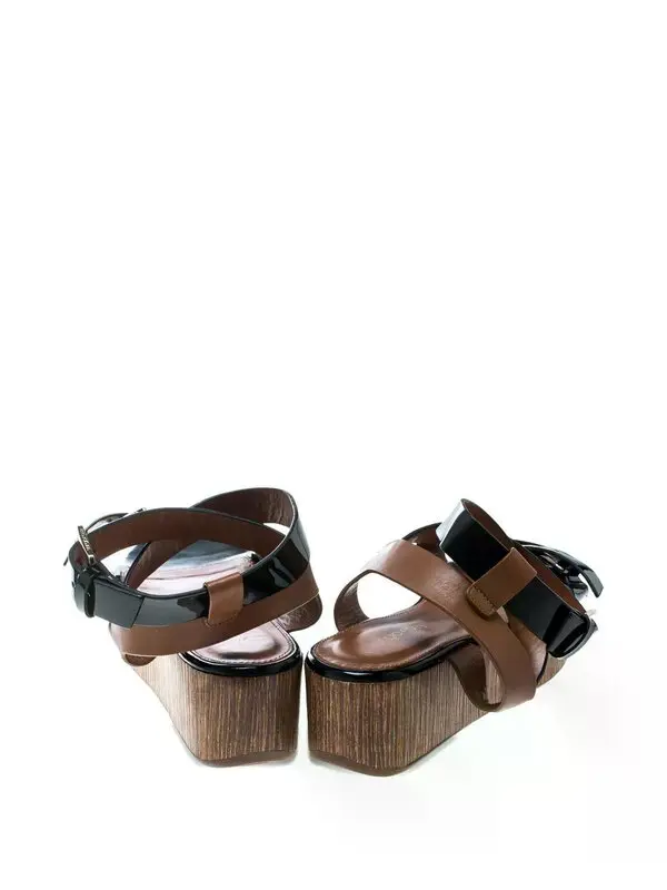 SERGIO ROSSI 45mm Platform Heeled Sandals