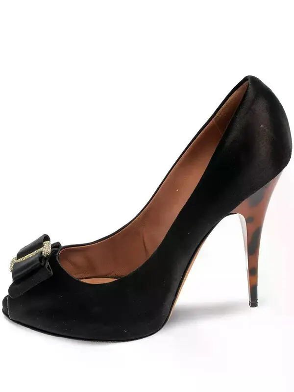 GIUSEPPE ZANOTTI Satin Stiletto Pumps