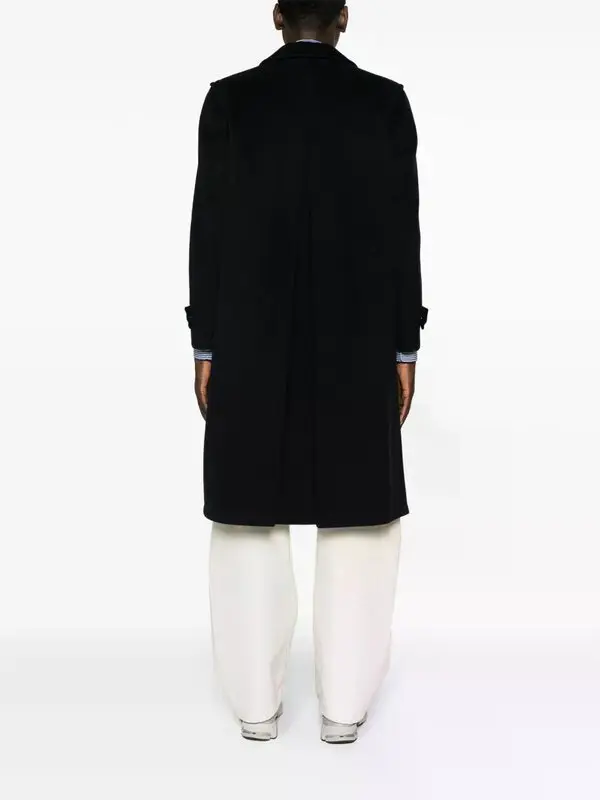 A.N.G.E.L.O. VINTAGE CULT 1970s Double-breasted Virgin Wool Coat