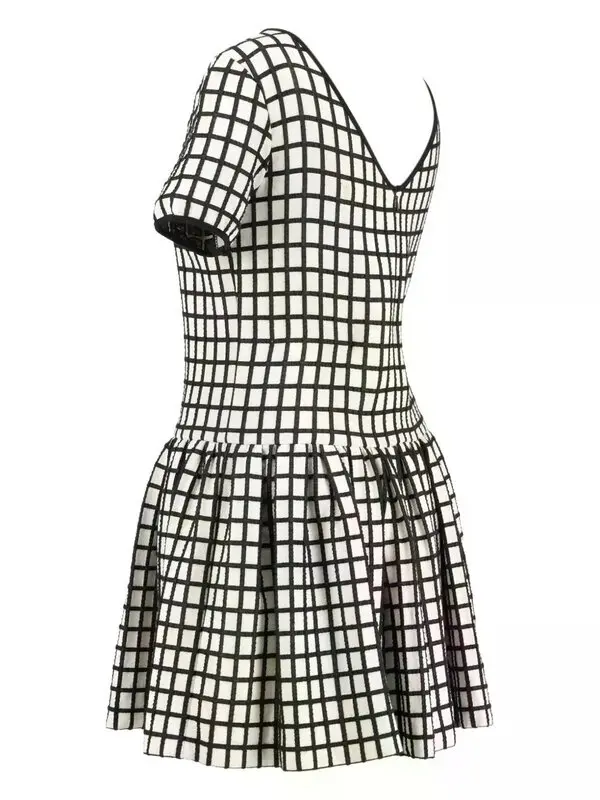 ANNIE P. Check-pattern Dress