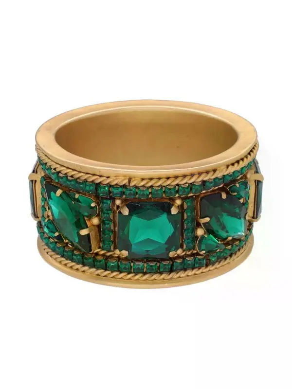 Gianfranco Ferre Rhinestone-embellished Bracelet