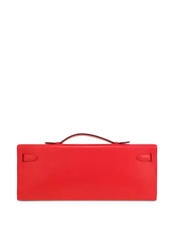 Hermès 2010 Kelly Cut Pouch - Red