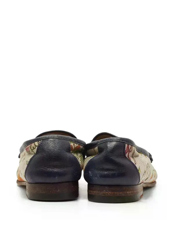 Gucci Floral-print Loafers