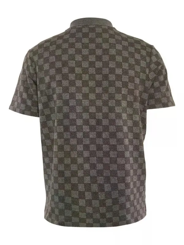 Sandro 2023 Checkered Polo Shirt