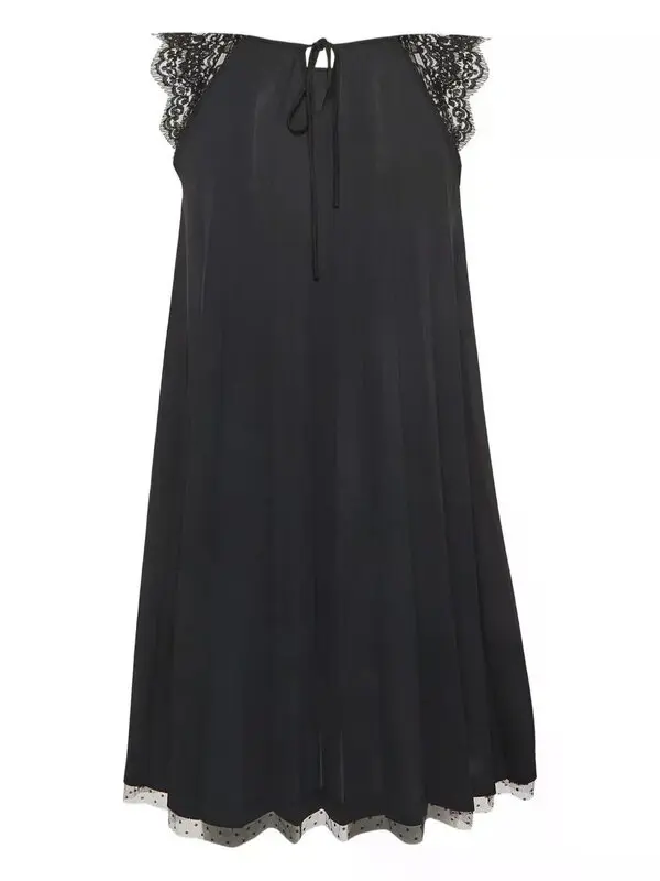 Valentino Garavani Lace-embellished Mini Dress