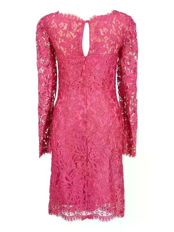 emilio pucci lace dress Emilio Pucci Leather Lace Dress |M|US6|  CLOSET1951SF