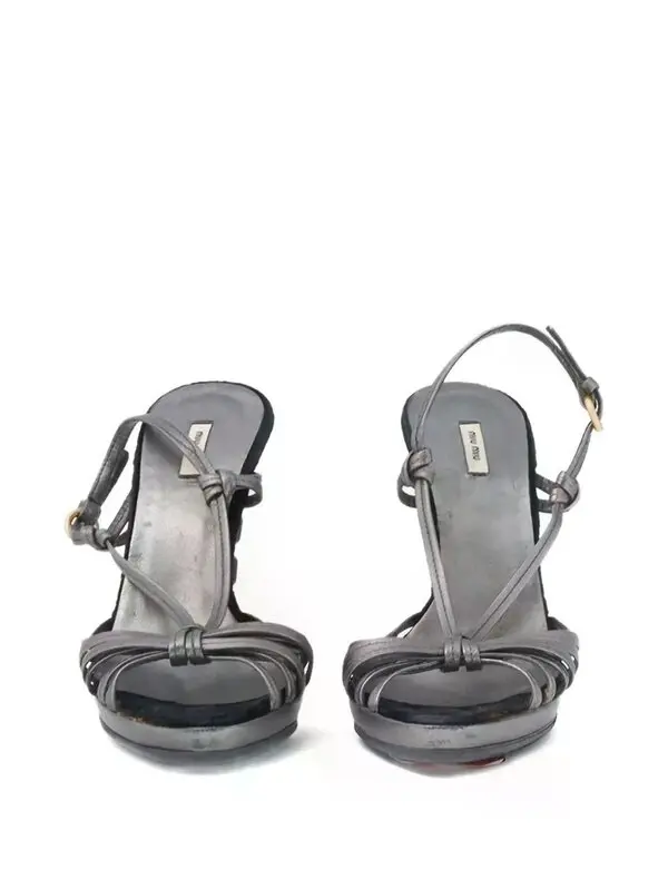 Miu Miu 2010 Crystal-embellished Sandals