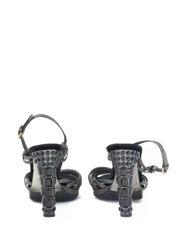 Miu Miu 2010 Crystal-embellished Sandals