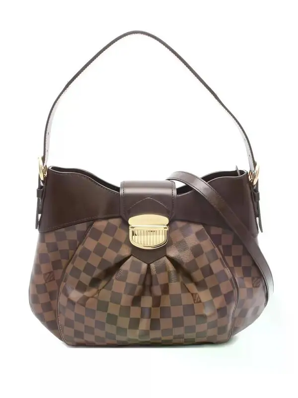 LOUIS VUITTON Sistina Mm Damier Ebene Tote Bag
