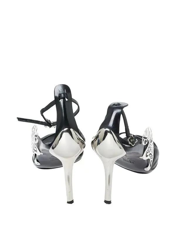 Fendi Metal-appliqué Leather Sandals