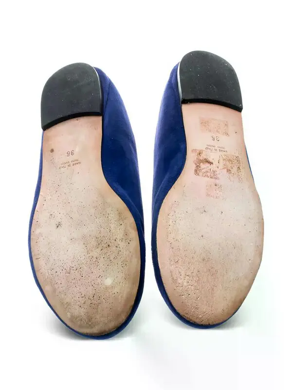 GIUSEPPE ZANOTTI Crystal-embellished Ballet Flats