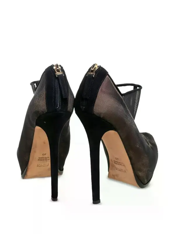 Fendi 150mm Leather Pumps