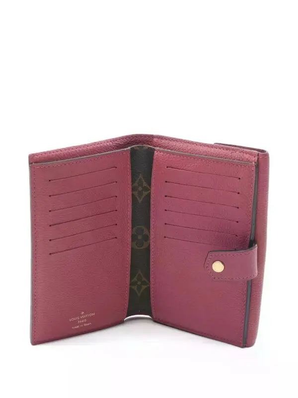 LOUIS VUITTON 2017 Portefeuil Pallas Wallet - Brown
