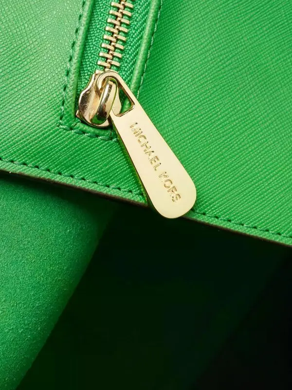 Michael Kors Vintage Jet Set Saffiano Tote Bag - Green