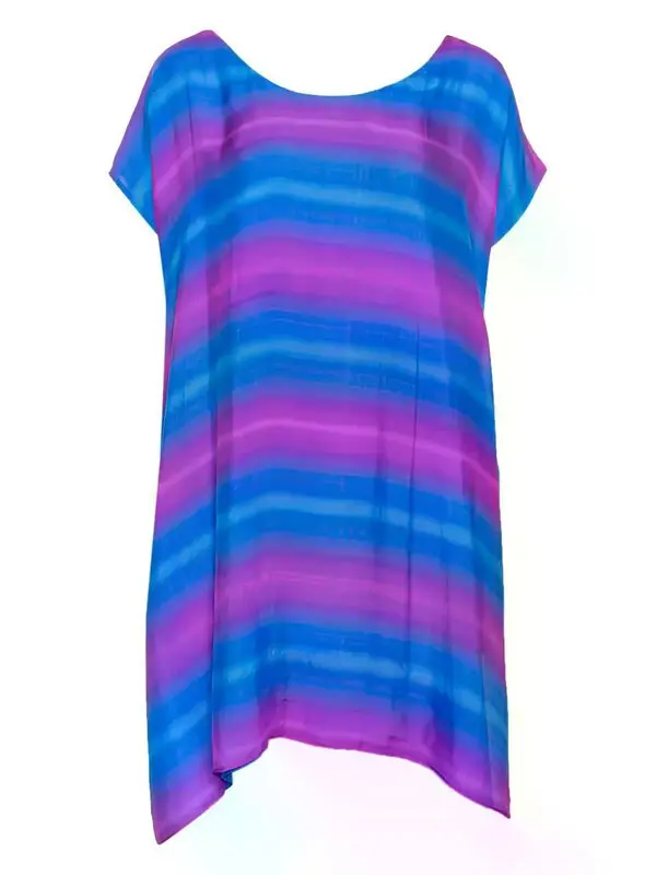 Emporio Armani Striped Silk Tunic