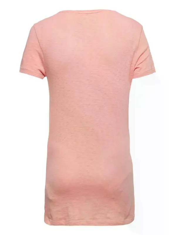 Burberry Checked Scoop-neck T-shirt