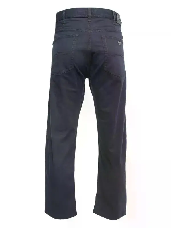 Emporio Armani Cotton Chinos - Blue